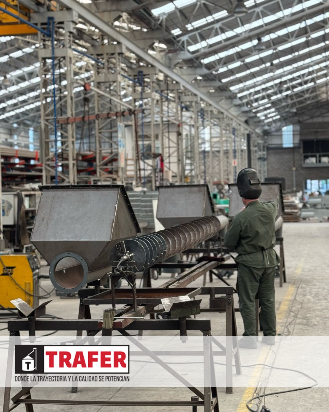 ¡CONSTRUCCIÓN DE UNA NUEVA ROSCA TRANSPORTADORA! - Trafer